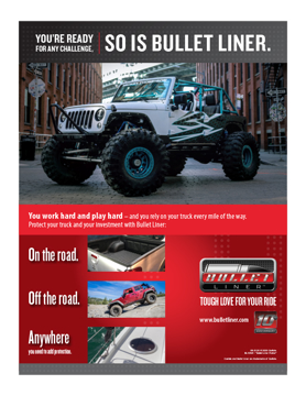 Bullet Liner. Displays & Signage